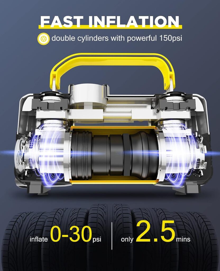 UUP Tire Inflator Air Compressor Review - Top Pro Tools 24 - Premium Power Tools, Hand Tools ...