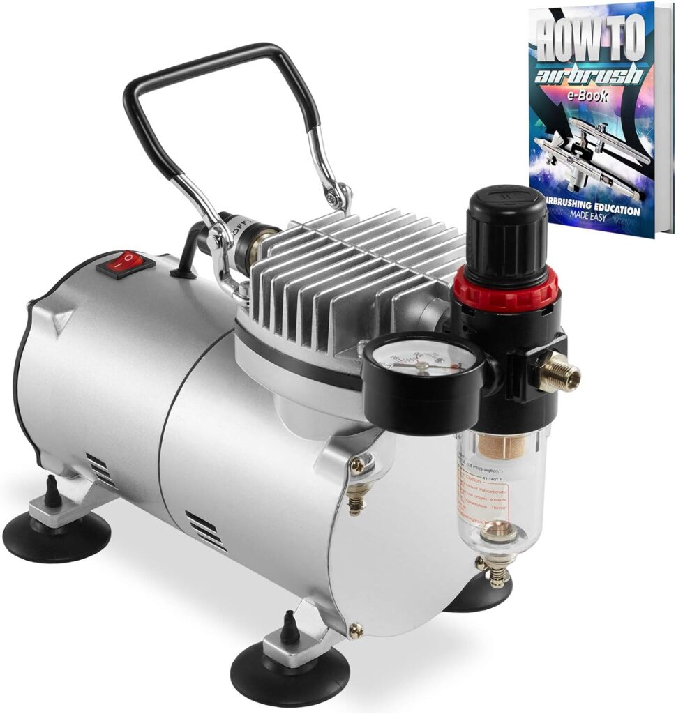 1/5 HP Airbrush Compressor Review - Top Pro Tools 24 - Premium Power ...