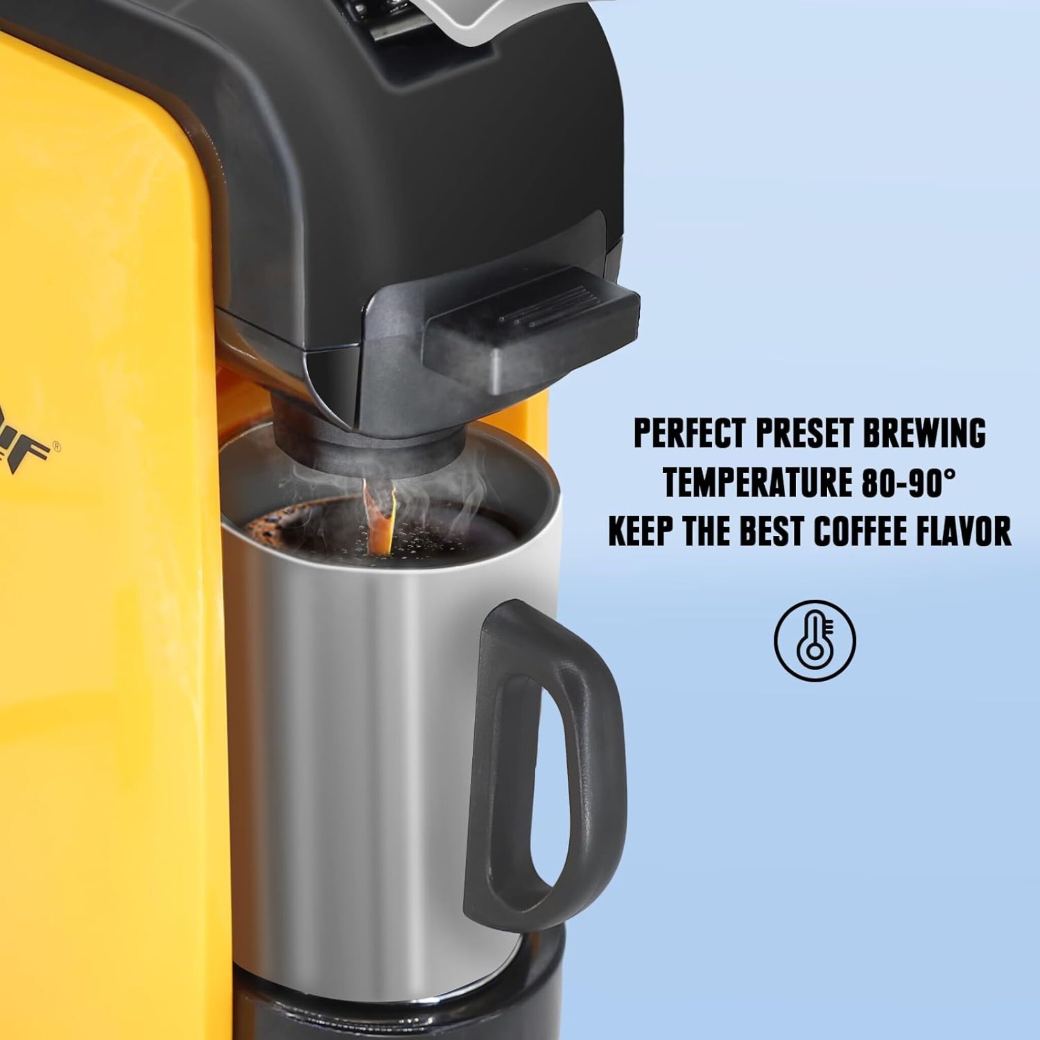 Portable Coffee Maker for Dewalt Battery 20V Max | Single Serve K-Cup ...
