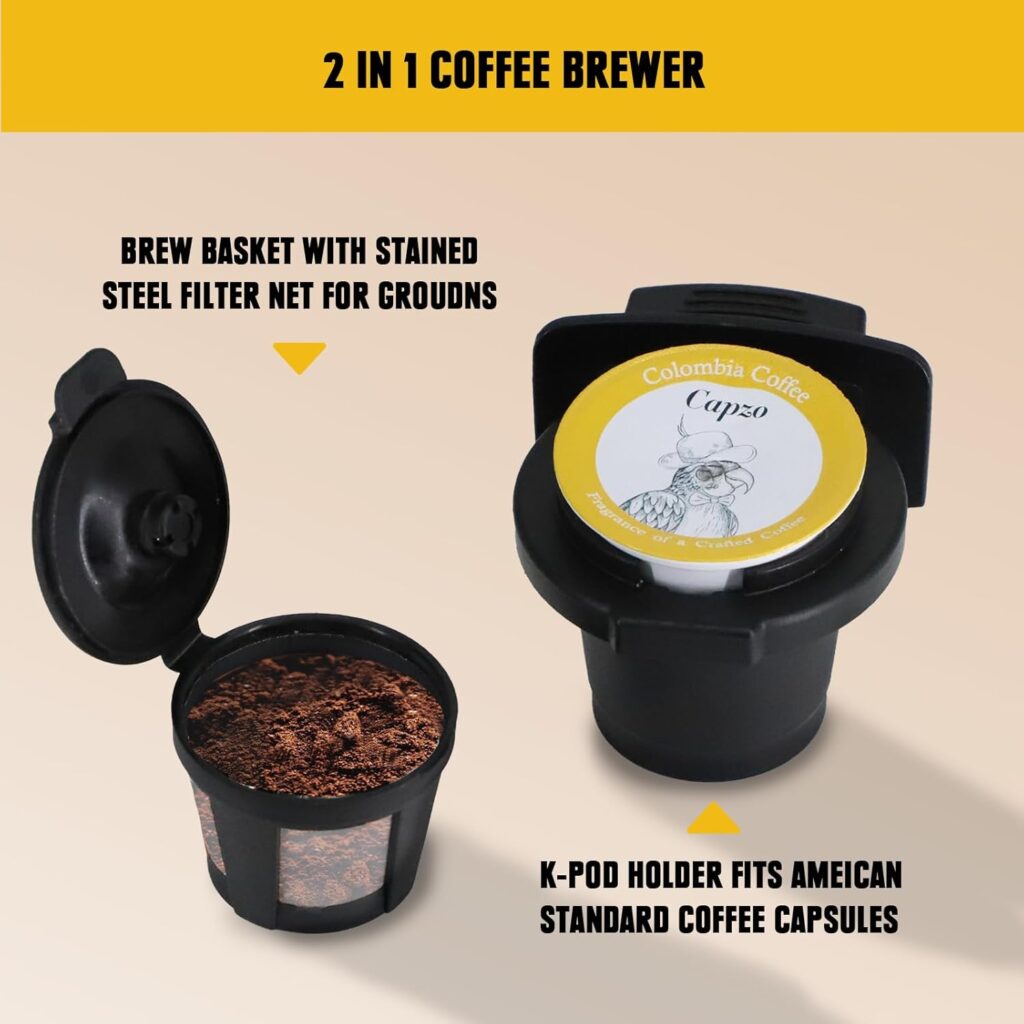 Portable Coffee Maker for Dewalt Battery 20V Max | Single Serve K-Cup ...