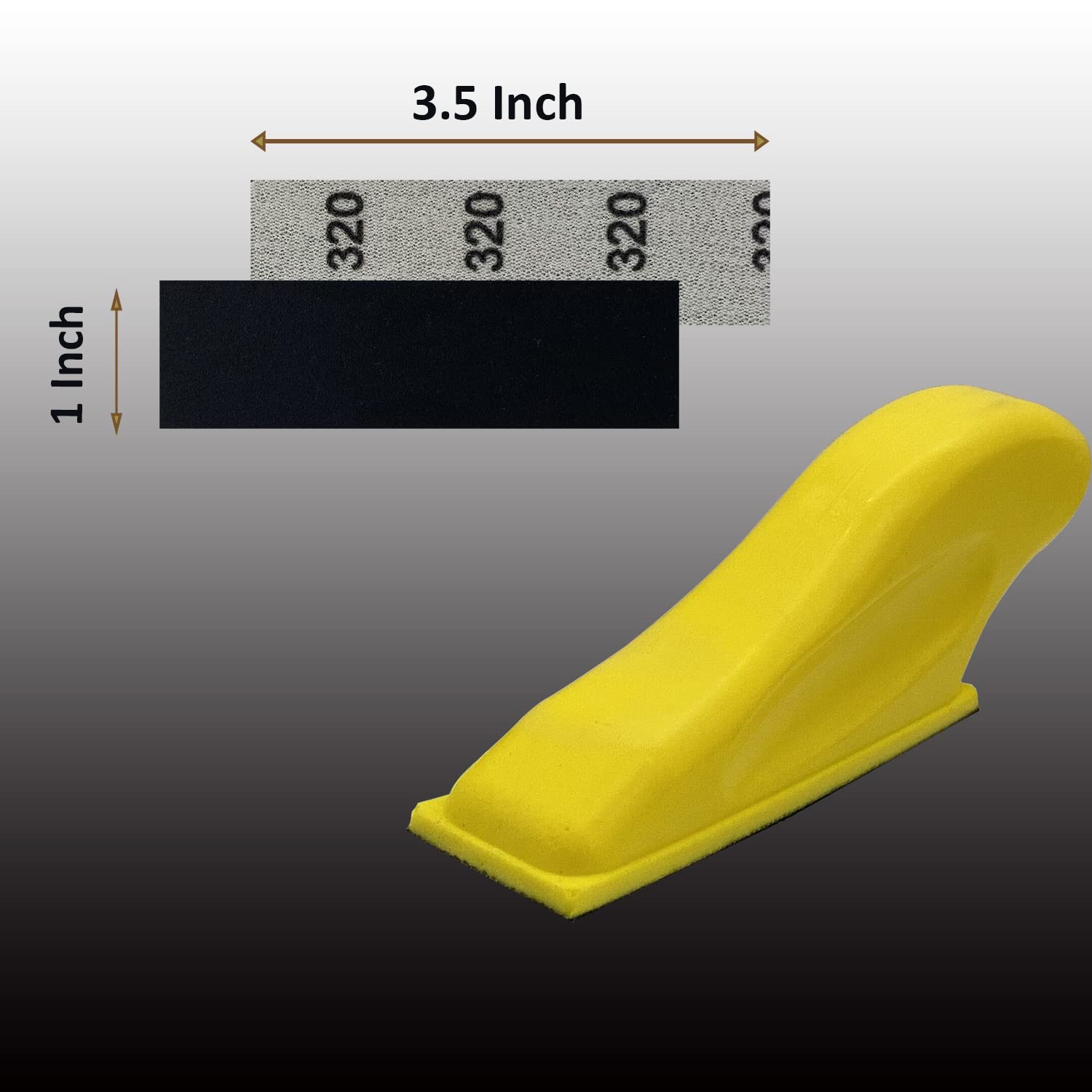 Precision Mini Sander Kit: 70 Grit Sandpaper Set for Crafts, Wood ...