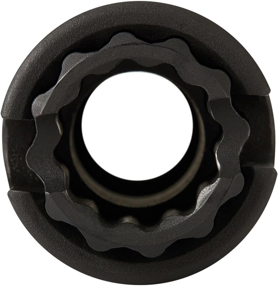 Klein Tools 66031 3-in-1 Impact Socket Set 1/2" Drive 12-Point Deep ...